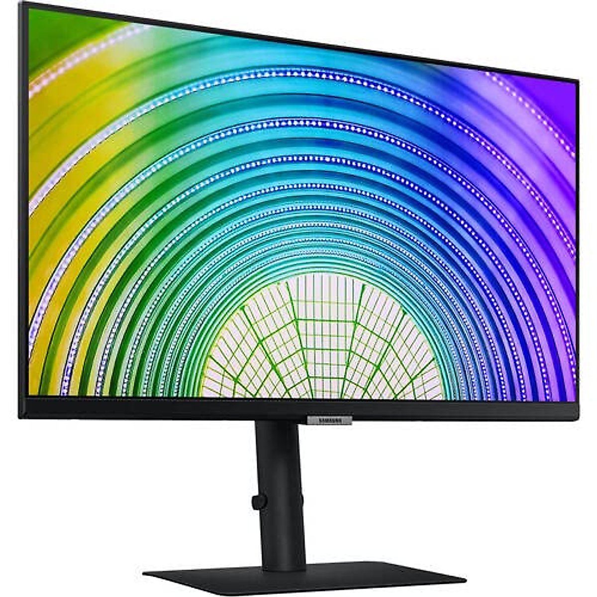 Samsung LS24A600UCNX S24A600UCN 24-Inch Widescreen IPS LCD Monitor with USB-C - 2560 x 1440-16:9-1000:1-5 ms - 75 Hz - 300 cd/m2 - FreeSync - Black (Renewed)