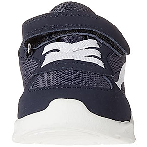 OshKosh B'Gosh Boy's Retra-W Athletic Sneaker, Navy, 4 Toddler