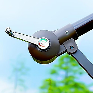 Yunsuelo Patio Umbrella Accessories, Outdoor Umbrella Parts Replacement Heavy Duty Holder Umbrella Hand Crank for Picnic Beach Patio Courtyard, Crank Handle