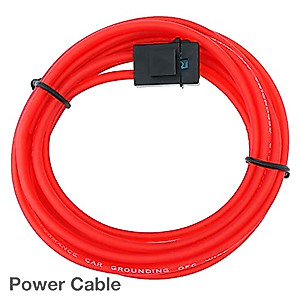 DriSentri 1 Set of Car Audio Wire Wiring Kit Car Speaker Woofer Cables Car Power Amplifier Audio Line Power Line for Car Modification