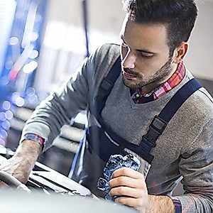 Scott Shop Towels, Strong and Absorbent Multi-Purpose Blue Disposable Towels, 55 Sheets per Roll, 4 Rolls (220 Sheets)