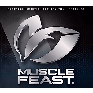 Muscle Feast Creapure Creatine Monohydrate Powder, Vegan Keto Friendly Gluten-Free Easy to Mix, Mass Gainer, Muscle Recovery Supplement and Best Creatine for Muscle Growth, Unflavored, 300g