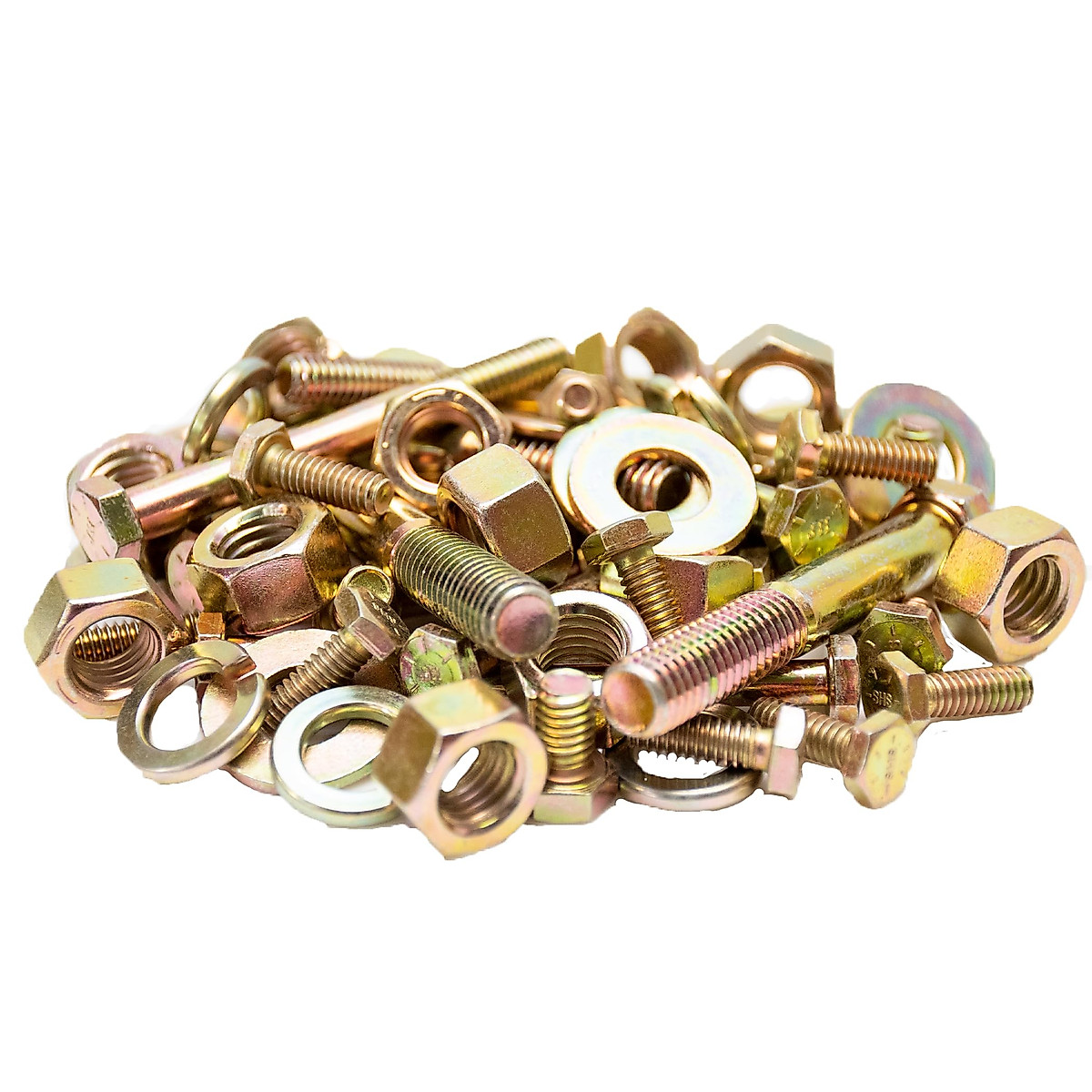 5170 Piece Grade 8 USS Hex Head Cap Screw (Bolt), Nut, and Washer Assortment 1/4"-3/4" Coarse Thread Set