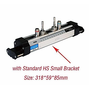 CNYST Ultrasonic Flow Meter Liquid Flowmeters with TS-2 Small Size Transducer and HS Small Bracket Pipe Diameter DN25 to 100mm Max Liquid Temperature 90 Degrees Celsius