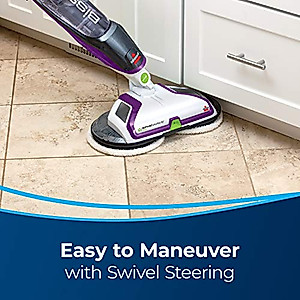 Bissell SpinWave PET Hard Floor Spin Mop, 20399 ,White/Black