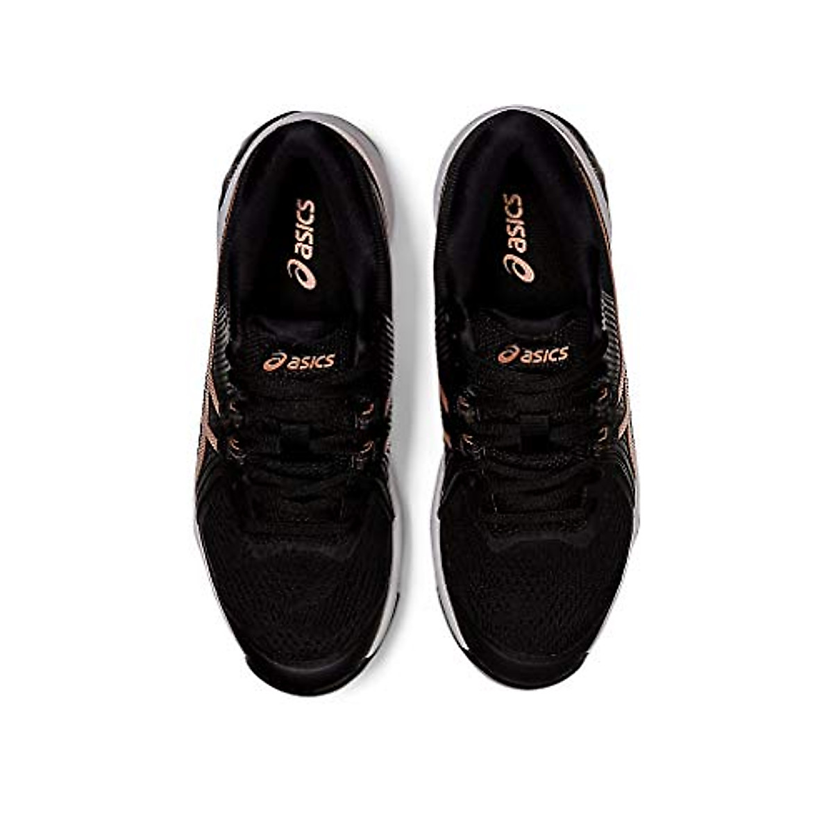 ASICS Women's Gel-Course Glide Golf Shoes, 8.5, Black/Rose Gold