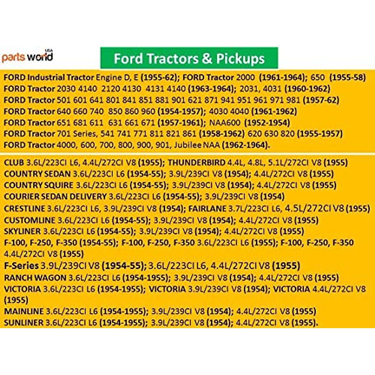 6V Starter for Ford 2000 (1961-64) NAA Jubilee 1952-1954 & 1954 1955 F-100 Tractors 501 601 701 801 901 4000 New Holland 4030 4031 4040 4140 C3NF-11001-A C3NF-11002-D FAC-11002G 91-02-5787 SFD0047