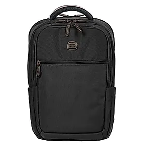 Bric's 13 Inch Laptop Bag - Large Travel Backpack for Men and Women - Sienna Collection - Black