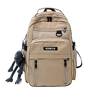 FSD.WG Laptop Backpack for Men and Women Casual Rucksack School Backpack Daypacks Fits 15.6 Inch Notebook Students bookbag