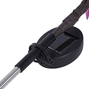 Crisist Solar Pathway Light, Beautiful Elegant Solar Power 2Pcs/Set Garden Light, for Home Outdoor