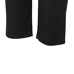 Mercer Culinary M60050BKL Millennia Men's Cook Pants, Large, Black