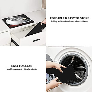 Hot Coffee with Coffee Bean Printed Drying Mat For Kitchen Ultra Absorbent Microfiber Dishes Drainer Mats Non-Slip Silicone Quick Dry Pad - 18 X 16inch