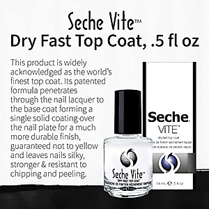 Seche Vite Dry Fast Top Coat - .5 fl oz