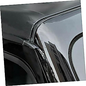 Vaguelly 10pcs roof gutter rv parts abs Vehicle Rainwater Diverter remolque para autos car gutter spouts Car Roof Rainwater Diverter Rainwater Diversion Slot Auto Parts dripping water