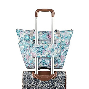 Sakroots Tacoma Eco-Twill Tote, Grey Seascape