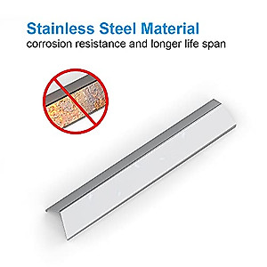 LS'BABQ 7635 15.3 Inch Flavorizer Bars for Weber Spirit 200 Series Gas Grills, Spirit E210, S210, E220, S220 Gas Grills with Front Control Knobs, Weber 7635 Gas Grills, Set of 3/15.3" x 3.5" x 2.5"