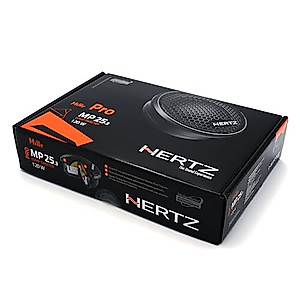 Hertz Mille Pro Series MP-253 Pair of 1" PRO Tweeters with Neodymium Magnets