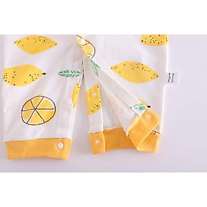 Vinesen Newborn Infant Baby Boy Girl One-Piece Outfits Summer Clothes Cotton Long Unisex Romper Jumpsuit 3-6 Months Avocado