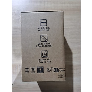 WhiteRhino Glass Pickle Jar,34oz Olive Hourglass Jar with Strainer,Airtight Glass Jar Pickle Juice Separator Jar Pickle Flip Jar for Gherkin Jalapeno