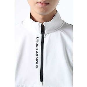 Under Armour Storm Evolution Daytona 1/2 Zip, White (100)/Black, Large