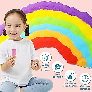 28 PCS Art Sand,DIY Arts and Crafts Kit,Terrarium Sand Play for Wedding Decor,Painting,Children,Decorations,Crafts(1.25oz Bottles)