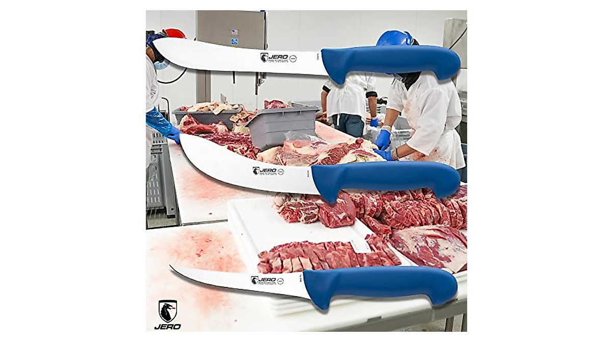 Jero 3-Piece Pro Butcher Knife Set - Precision Meat Tools