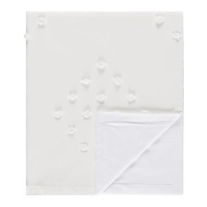 Sweet Jojo Designs Boho Dot Baby Boy Girl Blanket Receiving Security Swaddle Newborn Toddler Nursery Minky - Ivory Beige Cream Off White Bohemian Shabby Chic Modern Luxury Farmhouse Geometric Tufted