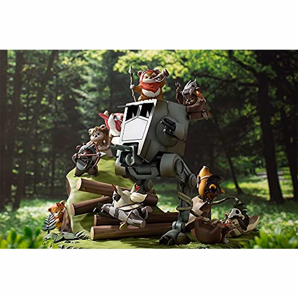 Kotobukiya Star Wars: Return of The Jedi: ARTFX Artist Series Battle of Endor The Little Rebels Statue, Multicolor (SW181)