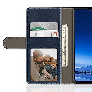 MILEGAO for Infinix Smart 5 Pro Flip Cover, Magnetic Buckle Multicolor Business PU Leather Phone Case with Card Slot, for Infinix Smart 5 Pro 6.52 inches