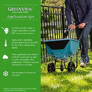 GreenView Fall Lawn Food - 48 lb. bag, Covers 15,000 sq. ft