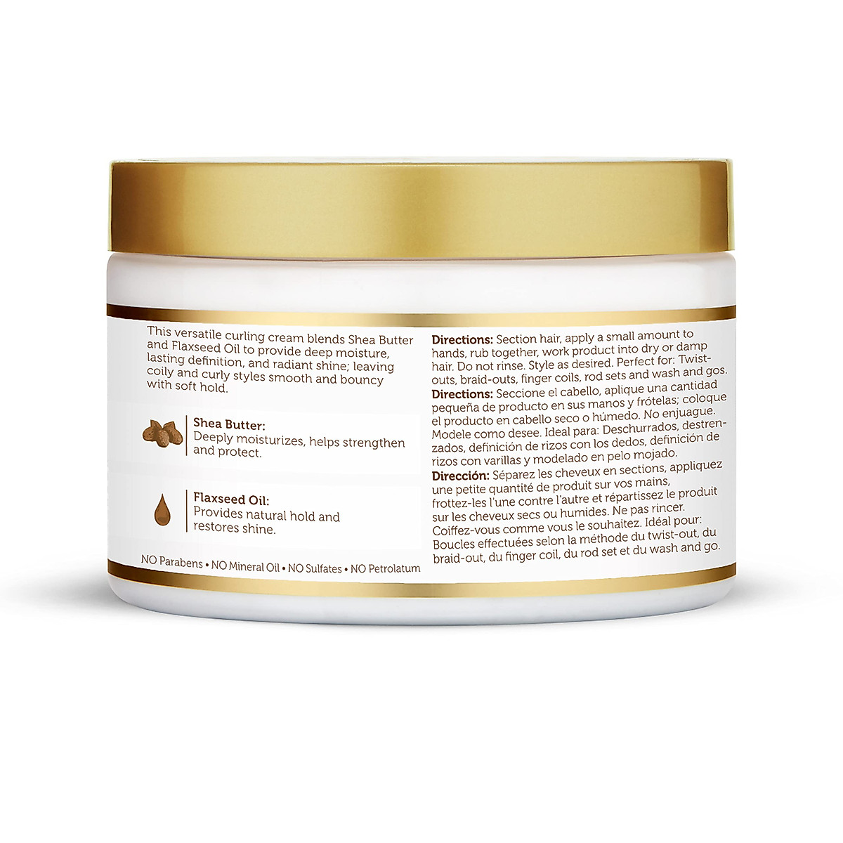 African Pride Moisture Miracle Curl Cream, Hydrate & Strengthen 12oz (Pack of 1)