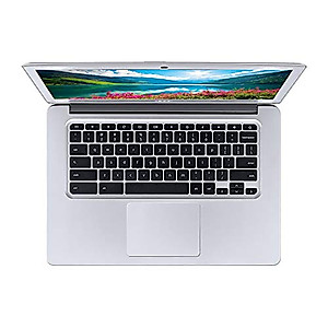 Acer Chromebook 14 CB3-431-12K1 14" Chromebook - 1366 x 768 - Atom x5 E8000-4 GB RAM - 32 GB Flash Memory - Sparkly Silver - Chrome OS - Intel HD Graphics - ComfyView - English (US) Keyboard -