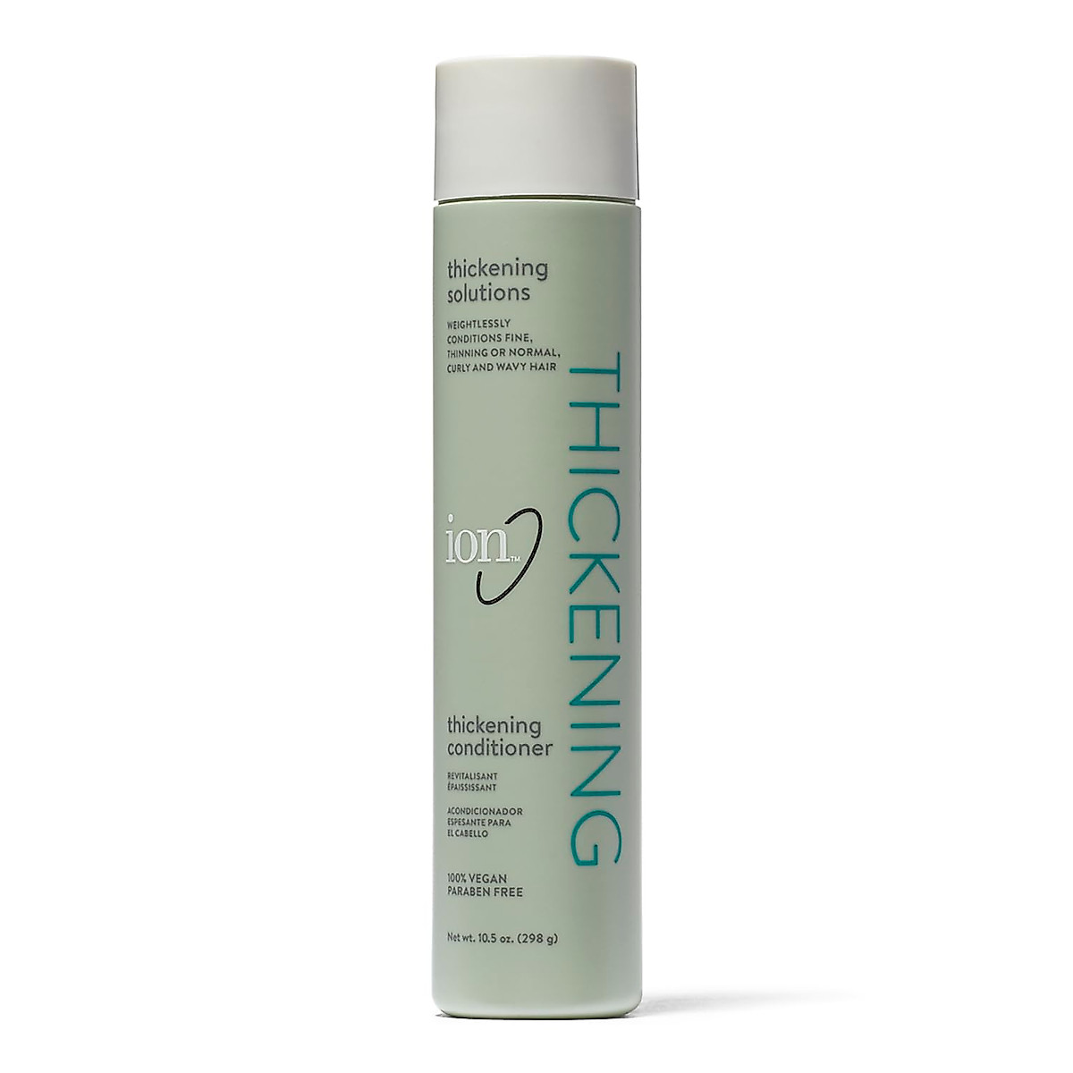 ion Thickening Conditioner, Vegan, Paraben Free Lightweight, Strengthening, Fine and Thinning Hair, Detangling