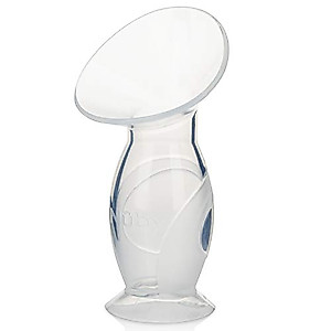 Nuby Comfort Portable & Lightweight All Silicone Breast Pump with Sealing Plug