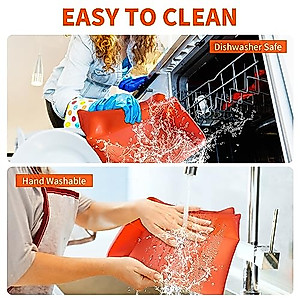 JAJANLIFE Silicone Griddle Cover for Blackstone 36 inch, Upgrade Full Edge Coverage Griddle Mat, Reusable Food Grade Silicone Grill Mat, Best Griddle Grill Buddy for Blackstone Griddle (36 inch)