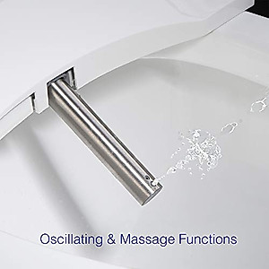 WOODBRIDGE BID-01 Smart Toilet Seat, White