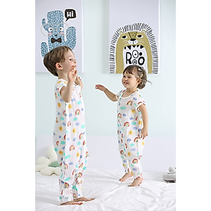 TADO MUSLIN 100% Organic Cotton Toddler Sleep Sack 2-4T Wearable Blanket with Legs, Baby Sleeping Bag for Big Kids