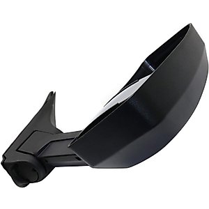 Kool Vue Mirror Set Compatible with 2003-2014 Ford E-150, 2003-2005 E-150 Club Wagon, 1992-2002 E-150 Econoline, Towing, Manual Adjust, Manual Fold, Single Arm, Fits 4-Bolt Mirror Only