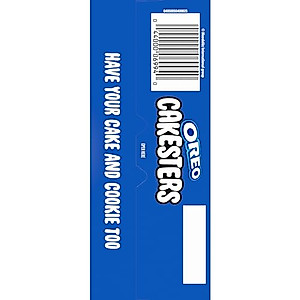 OREO Cakesters Soft Snack Cakes, 5 - 2.02 oz Snack Packs