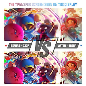 YAFIYGI Wii Hdmi Converter Adapter Connect 1080p 720p Output Video 3.5mm Audio Compatible with Nintendo Wii Wii U HDTV Monitor Supports All Wii Display Modes