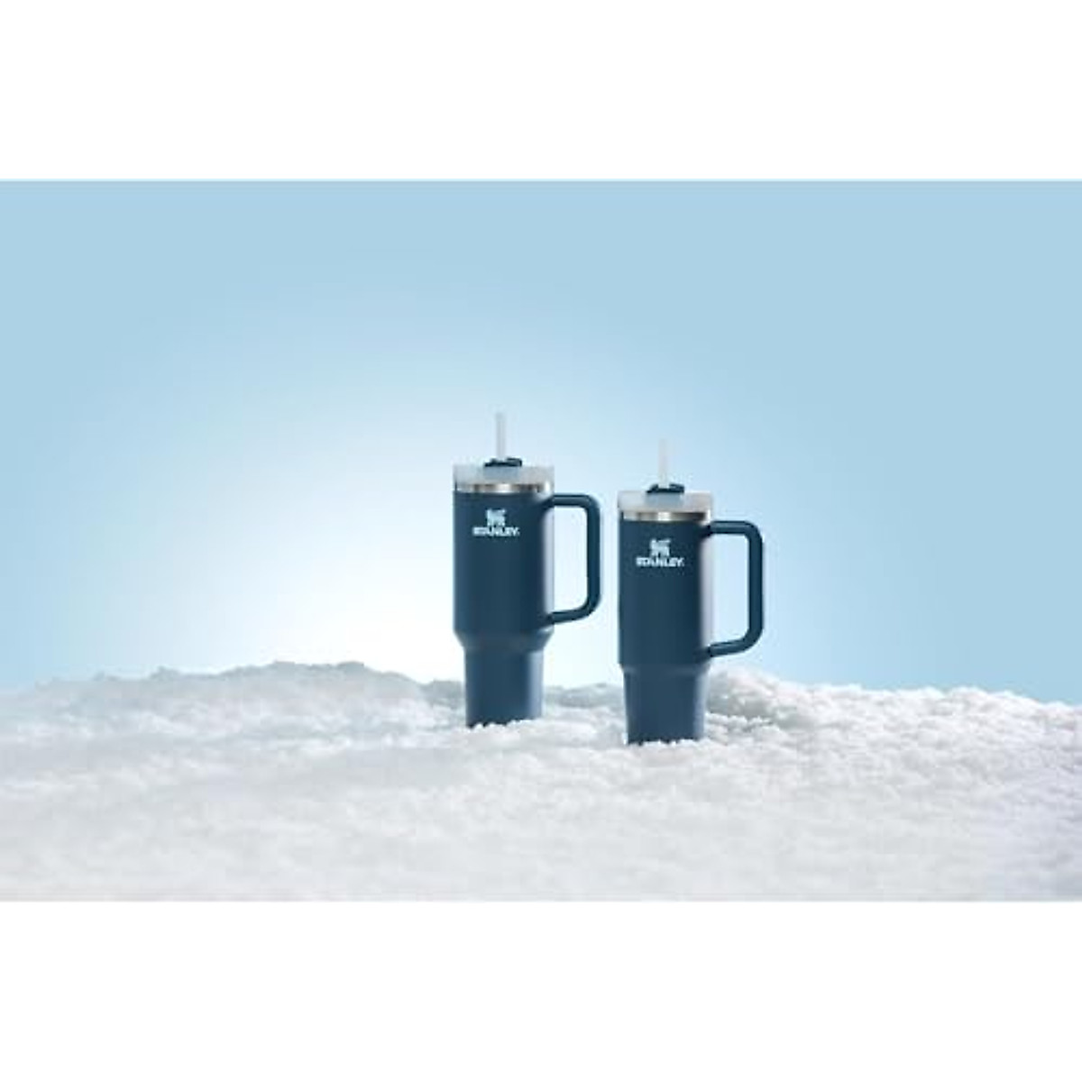 Stanley Quencher H2.0 Tumbler with Handle and Straw 30 oz | Flowstate 3-Position Lid | Cup Holder Compatible for Travel | Insulated Stainless Steel Cup | BPA-Free | Stargaze