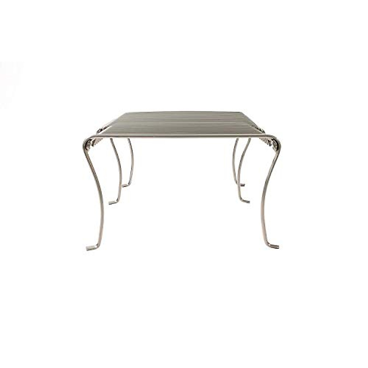 Spectrum Diversified Ashley Shelf Sturdy Steel Wire Storage Shelf & Cabinet Organizer, Expands to Fit Kitchen & Bathroom Cabinets, Rust-Resistant Finish, Satin Nickel