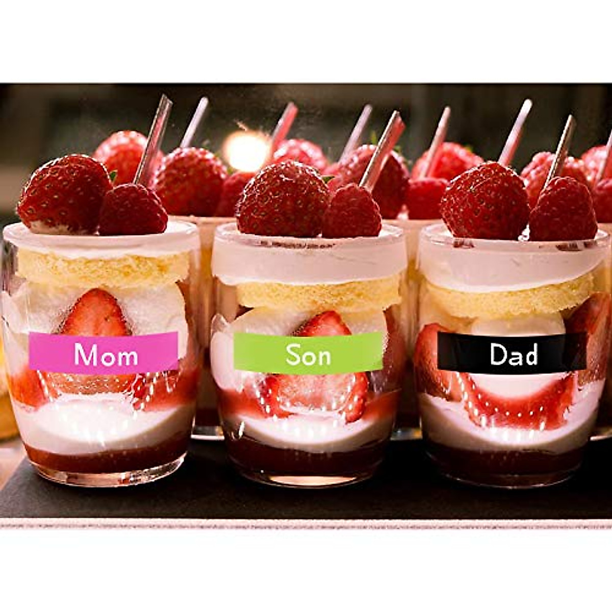 P Touch TZe TZ Tape 12mm 0.47 Inch Laminated Colored Tape for Brother P-Touch Label Maker PT-D220 PT-D610BT PT-D410 PT-P710BT PT-D400 PT-H110 PT-D210, 1/2" x 26.2', 6 Pack