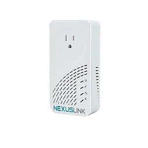 Nexus Link Wave 2 G.hn Powerline Adapter | Pass-Through Outlet | 2000 Mbps I Single Device (GPL-2000PT)