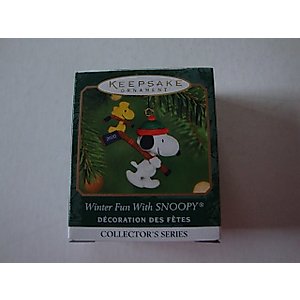 Hallmark Keepsake Ornament Winter Fun With Snoopy Collector's Series