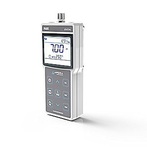 Apera Instruments AI421 PH400S Portable Ph Meter Kit, 0.01 Ph Accuracy, -2.00 to 19.99 pH Range, GLP Data Management (500 Groups of Data Storage), USB Data Output, 1.3" Height, 3.4" Wide, 7" Length