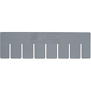 Quantum Storage Systems DL91035/DS92035 Short Divider for The DG92035 or Long Divider for The DG91035, Gray, 6-Pack