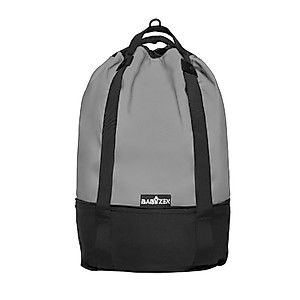Babyzen YOYO Bag, Grey - Provides Additional, Sturdy Storage on the YOYO2 Stroller - Includes Wheel Base & Hooks