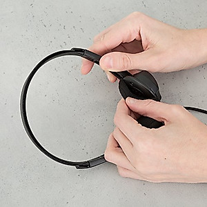 Egghead Over-Ear Stereo Headphones with 3.5 mm Audio Jack for use in Classroom, Library, Offices and More (20 Pack) EGG-IAG-1000-SO-20