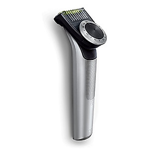 Philips Norelco, Oneblade QP652070 Pro Hybrid Electric Trimmer and Shaver, Black/Silver